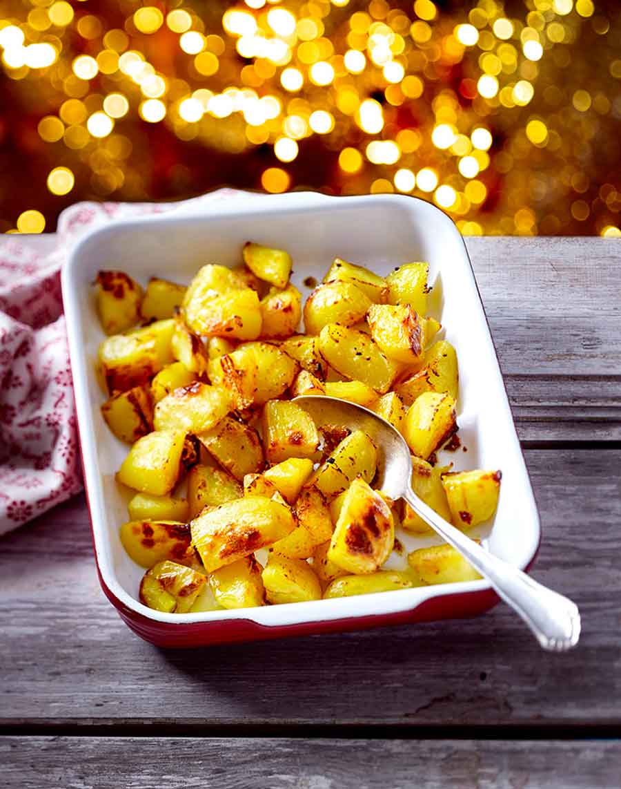 Lighter Roast Potatoes - Top Sante